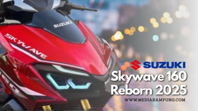 Suzuki Skywave 160 Reborn 2025: Skutik Sporty, Mesin Gahar, Fitur ...